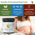 organic magnesium sleep aid cream