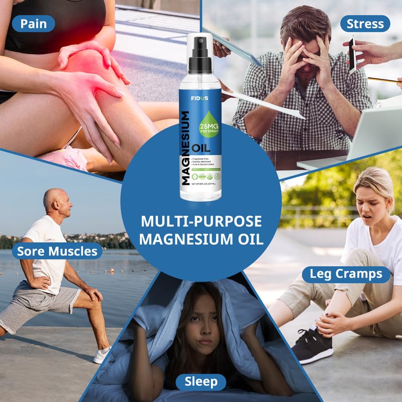organic magnesium spray for relaxation