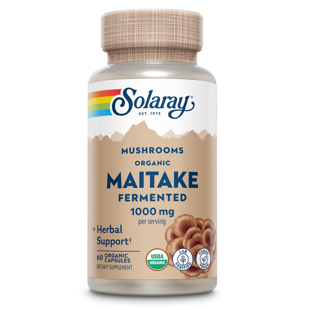 Organic Maitake mushroom capsules