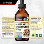 Organic Maitake mushroom herbal remedy