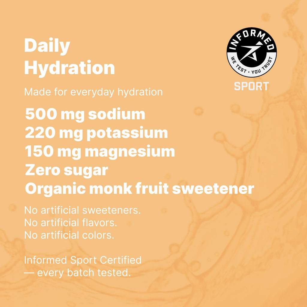 organic mango electrolyte supplement sticks
