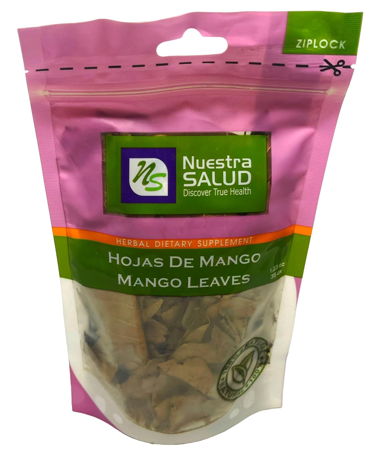 Organic mango leaves herbal tea