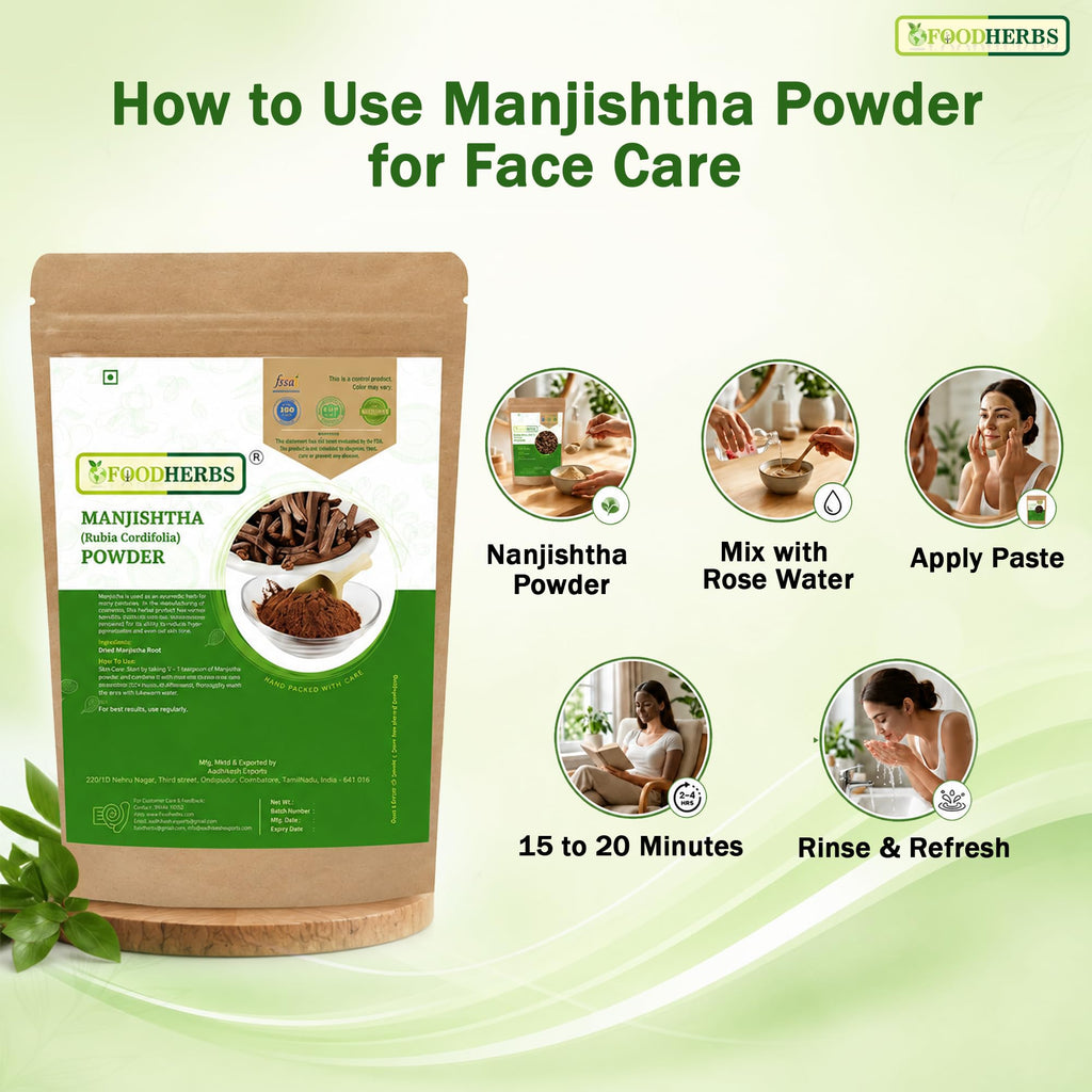 organic manjishtha for holistic healing