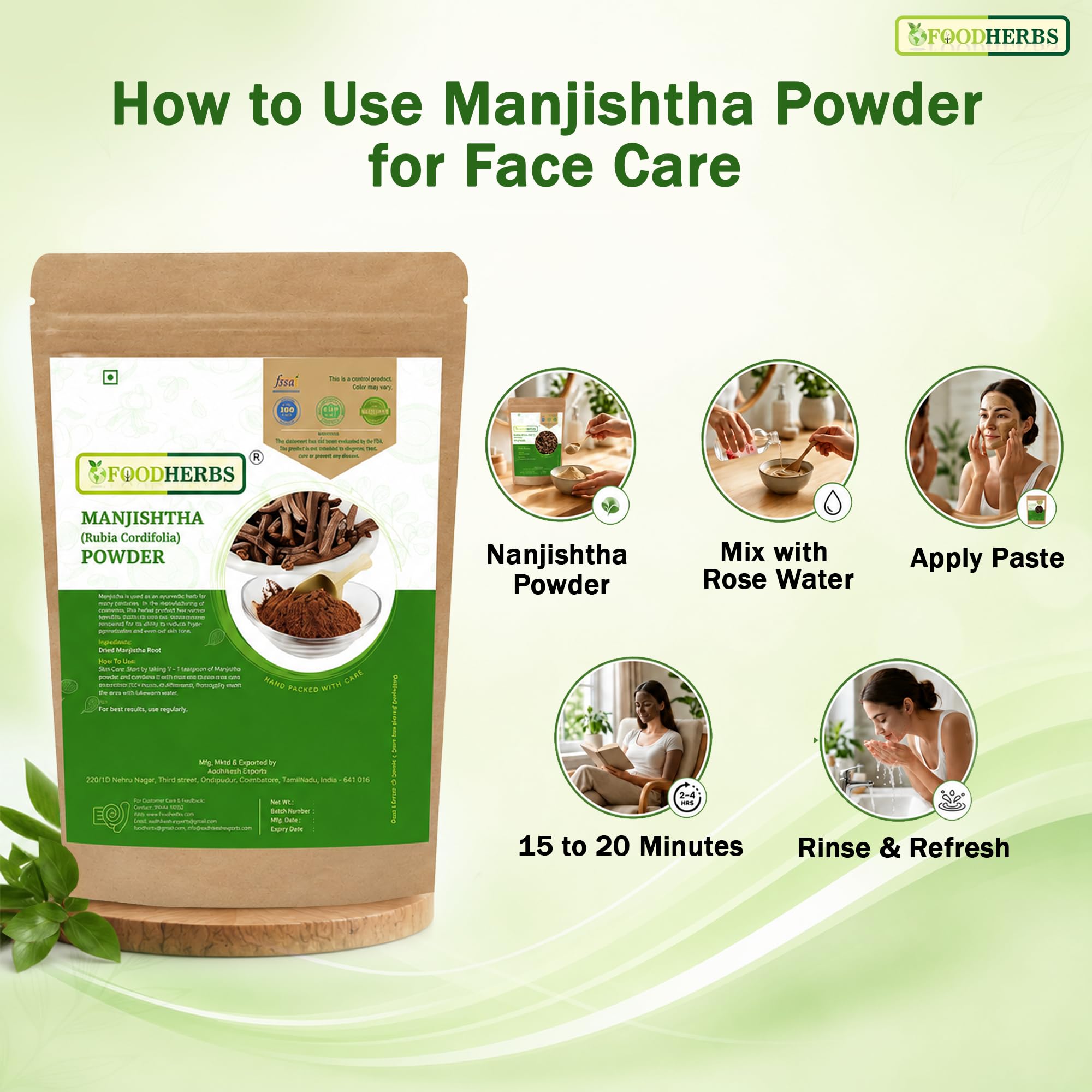 organic manjishtha for holistic healing