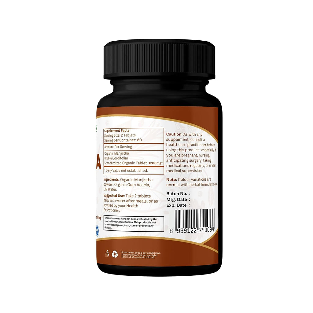 organic manjistha for holistic health