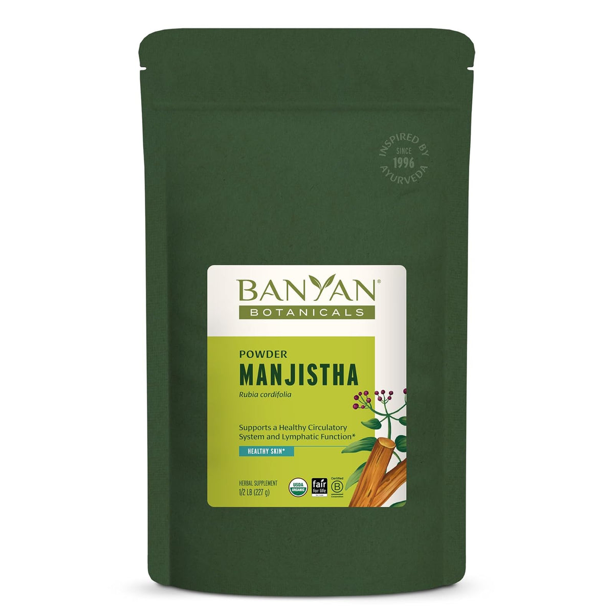 organic manjistha powder for skin