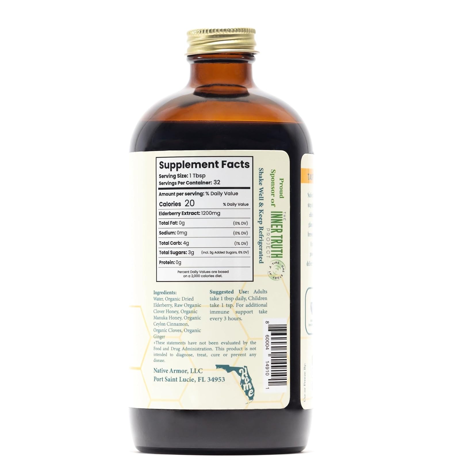 organic manuka honey elderberry syrup