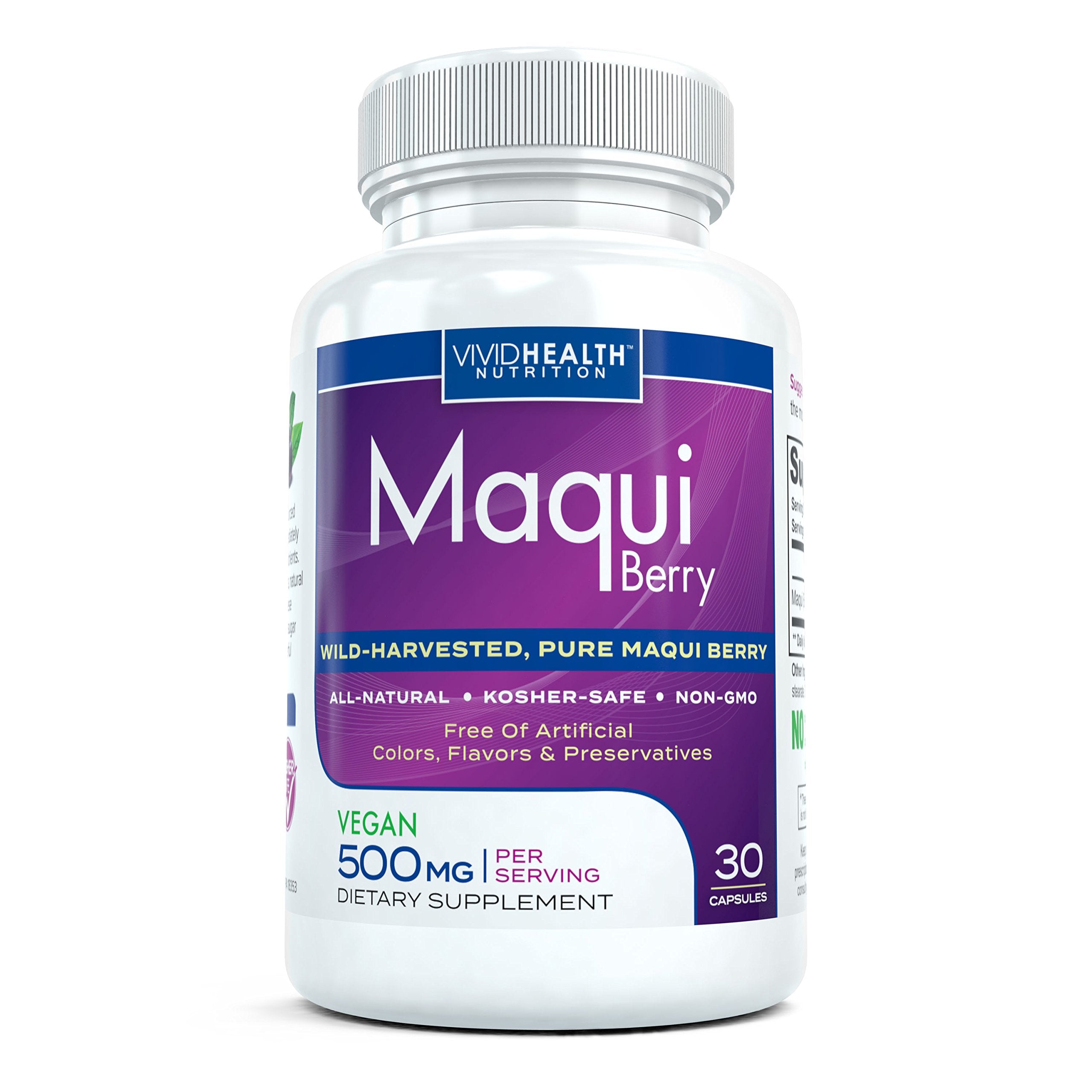 organic maqui berry extract capsules