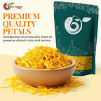 organic marigold petals for cooking