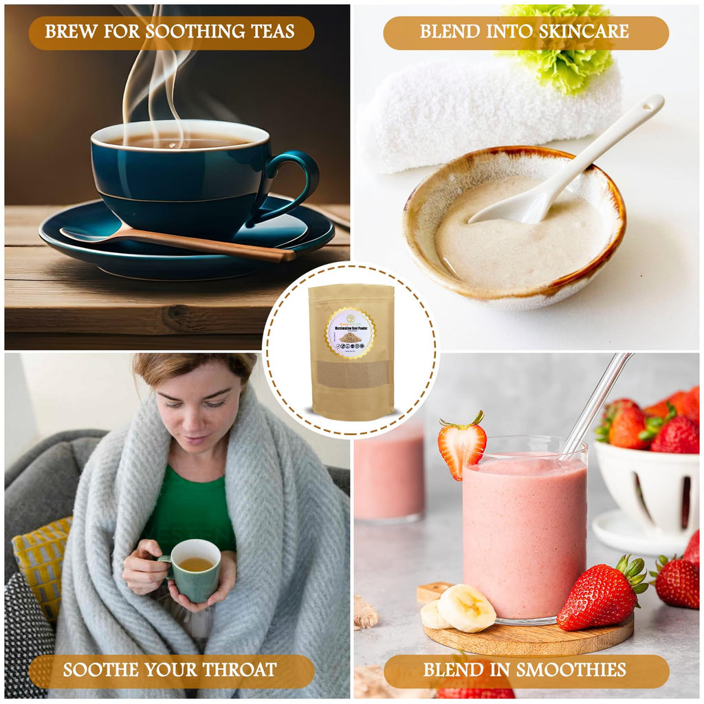 organic marshmallow root for smoothies