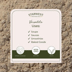 Organic marshmallow root powder for soothing teas