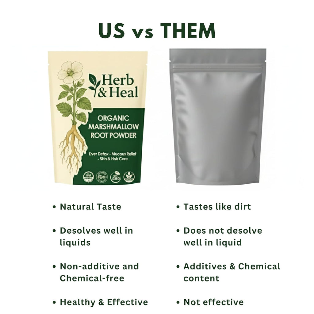 organic marshmallow root powder for wellness