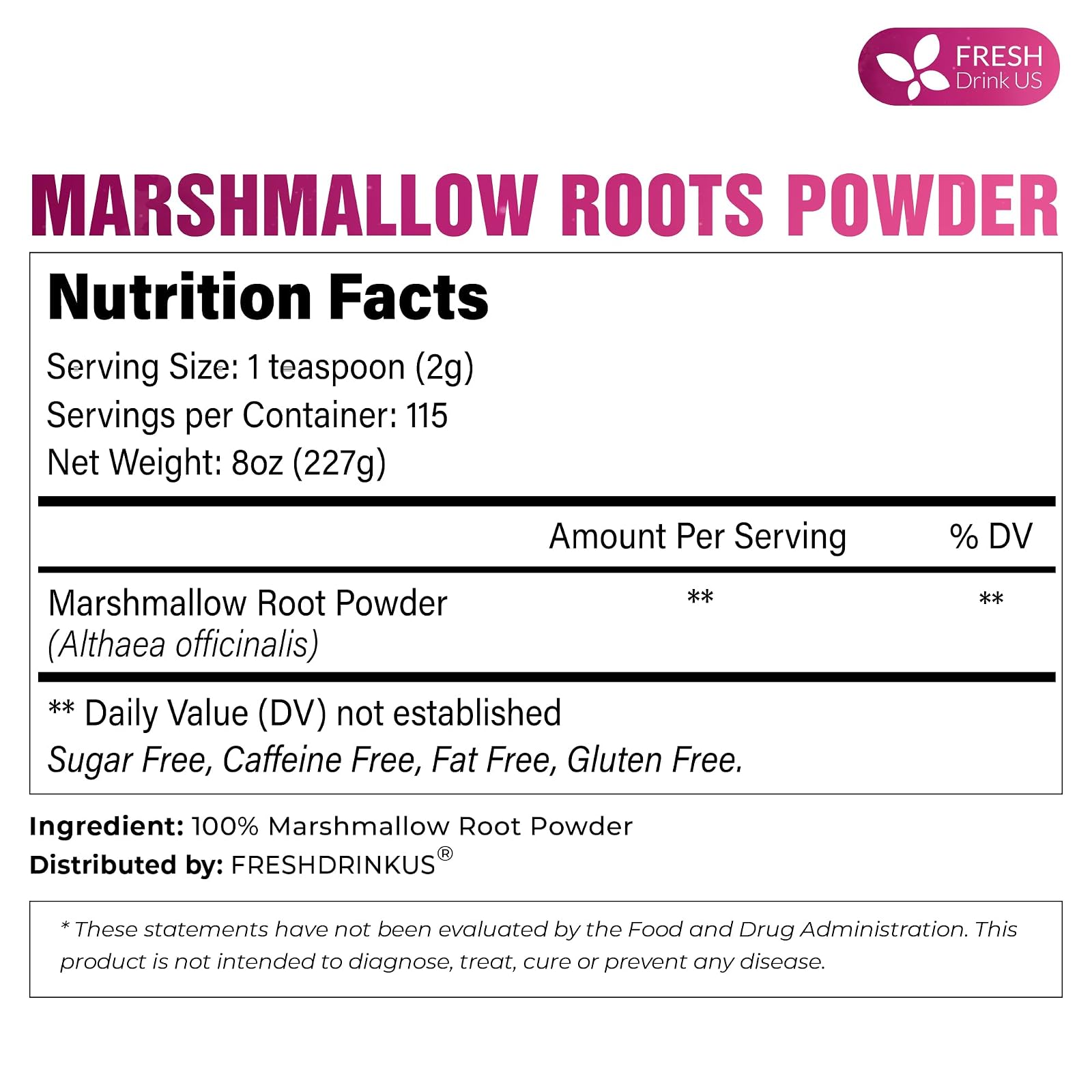 organic marshmallow root powder for wellness