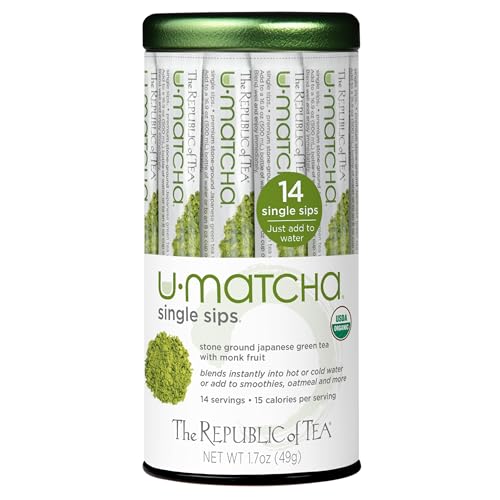 organic matcha single sips