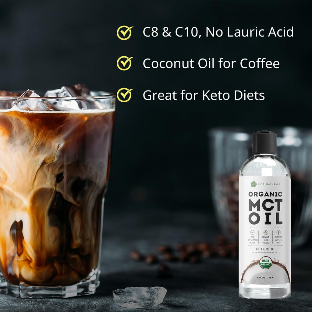Organic MCT oil for energy boost