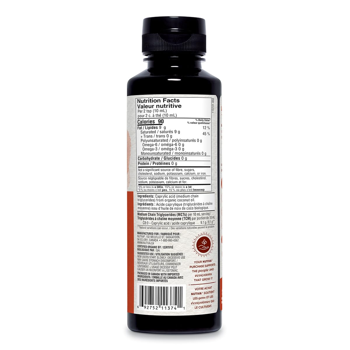 Organic MCT oil for keto diet