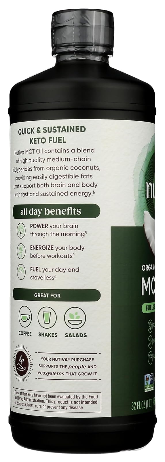 Organic MCT oil for weight loss