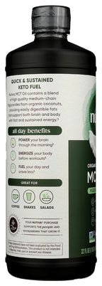 Organic MCT oil for weight loss