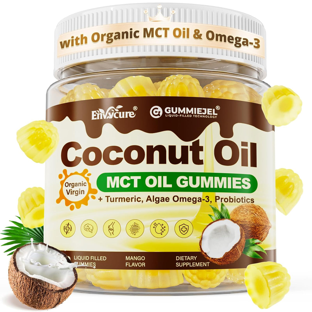 organic MCT oil gummies for energy
