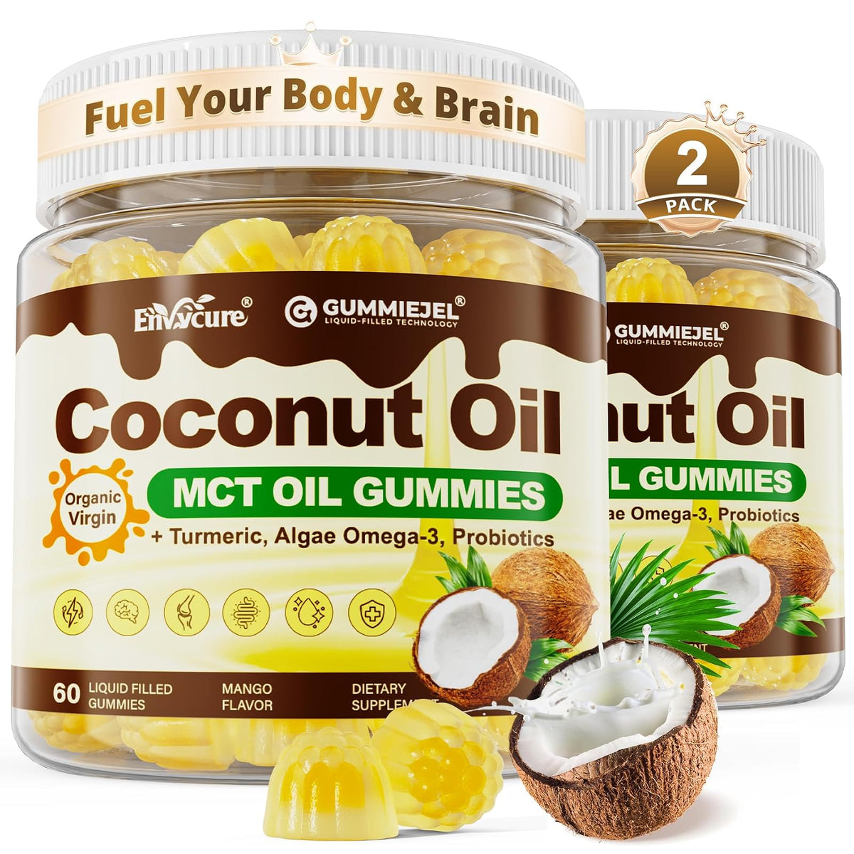 organic MCT oil gummies for energy