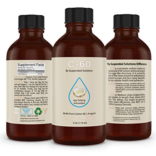 Organic MCT oil with Carbon 60