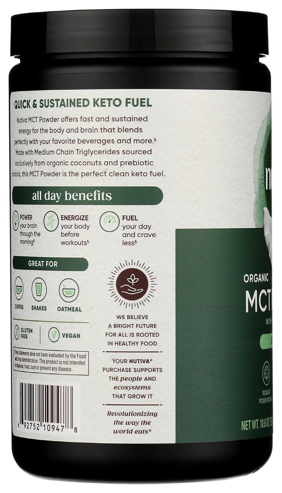 organic MCT powder for baking