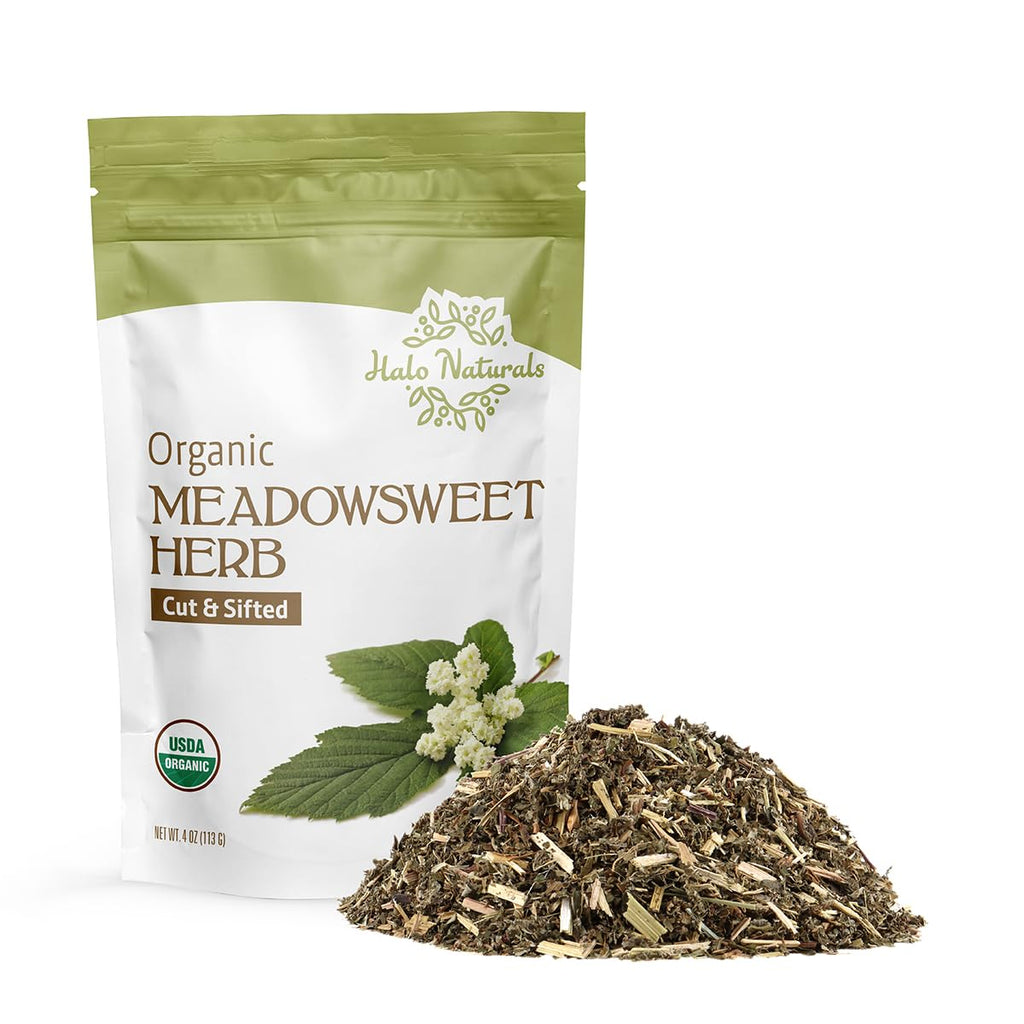 organic meadowsweet herb for tea