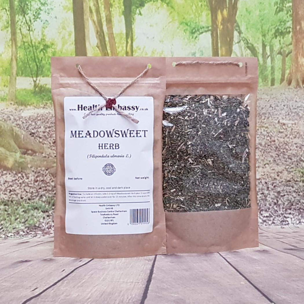 Organic Meadowsweet Herb herbal infusion