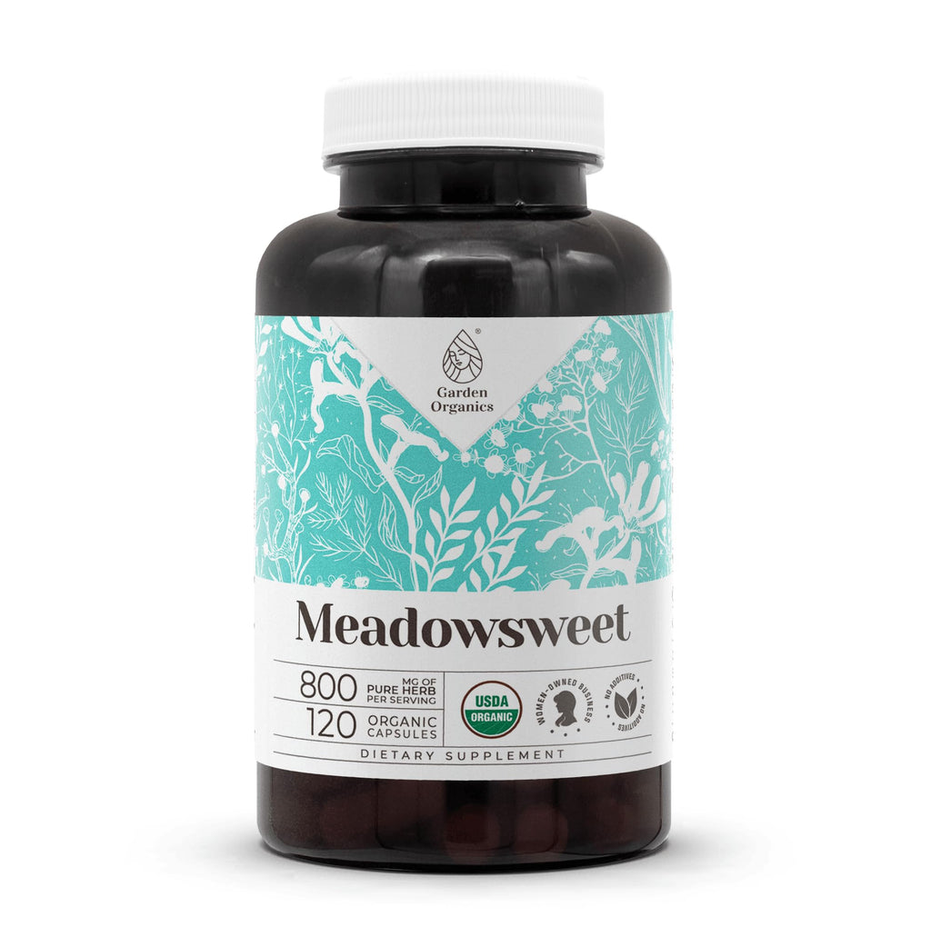 organic meadowsweet vitamin capsules