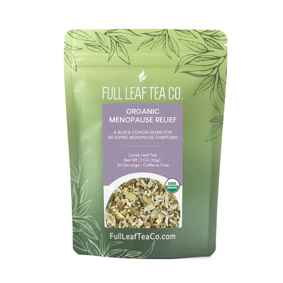 organic menopause relief tea