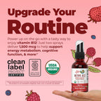 Organic methyl B12 for vitality