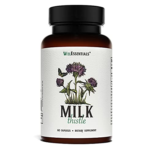 organic milk thistle capsules for detox