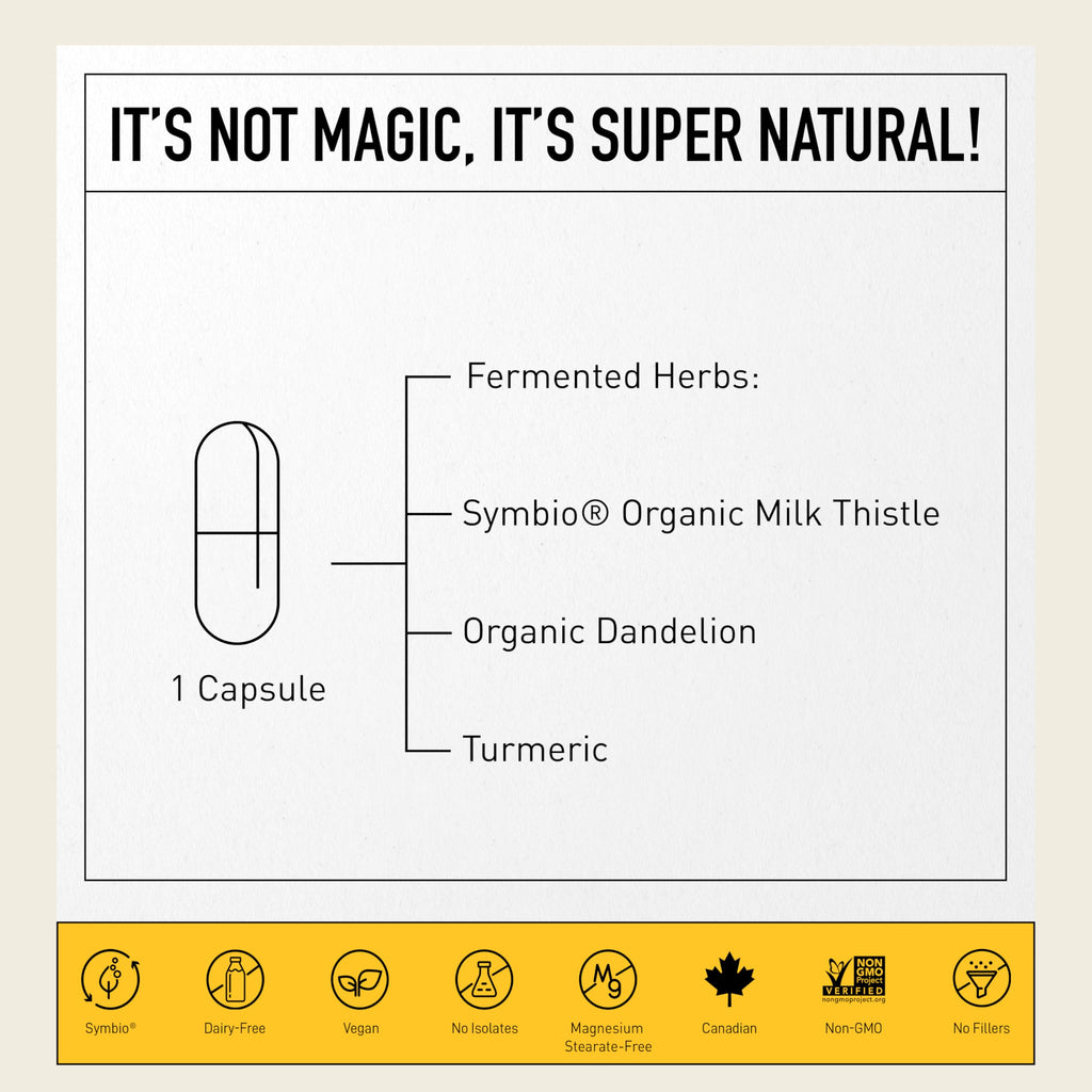 organic milk thistle capsules for liver health