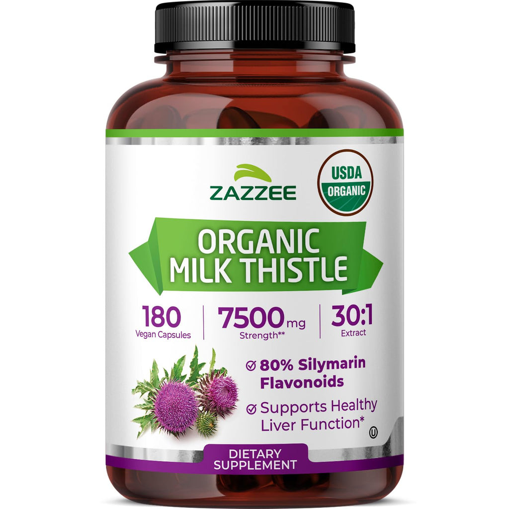 organic milk thistle extract capsules