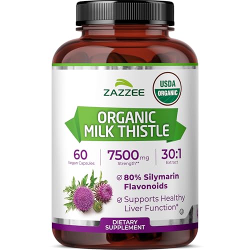 organic milk thistle extract capsules