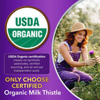 organic Milk Thistle for digestive wellness