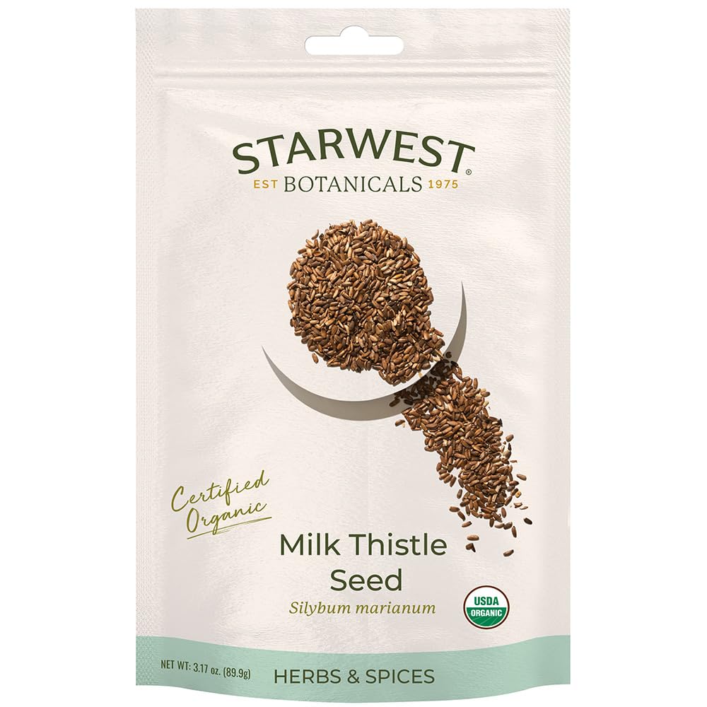 organic milk thistle for liver support