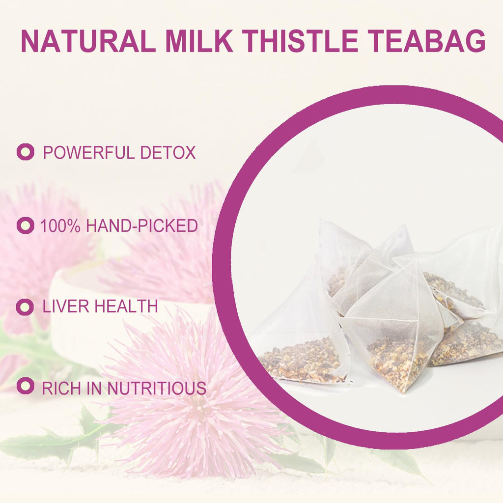 organic Milk Thistle herbal tea bags