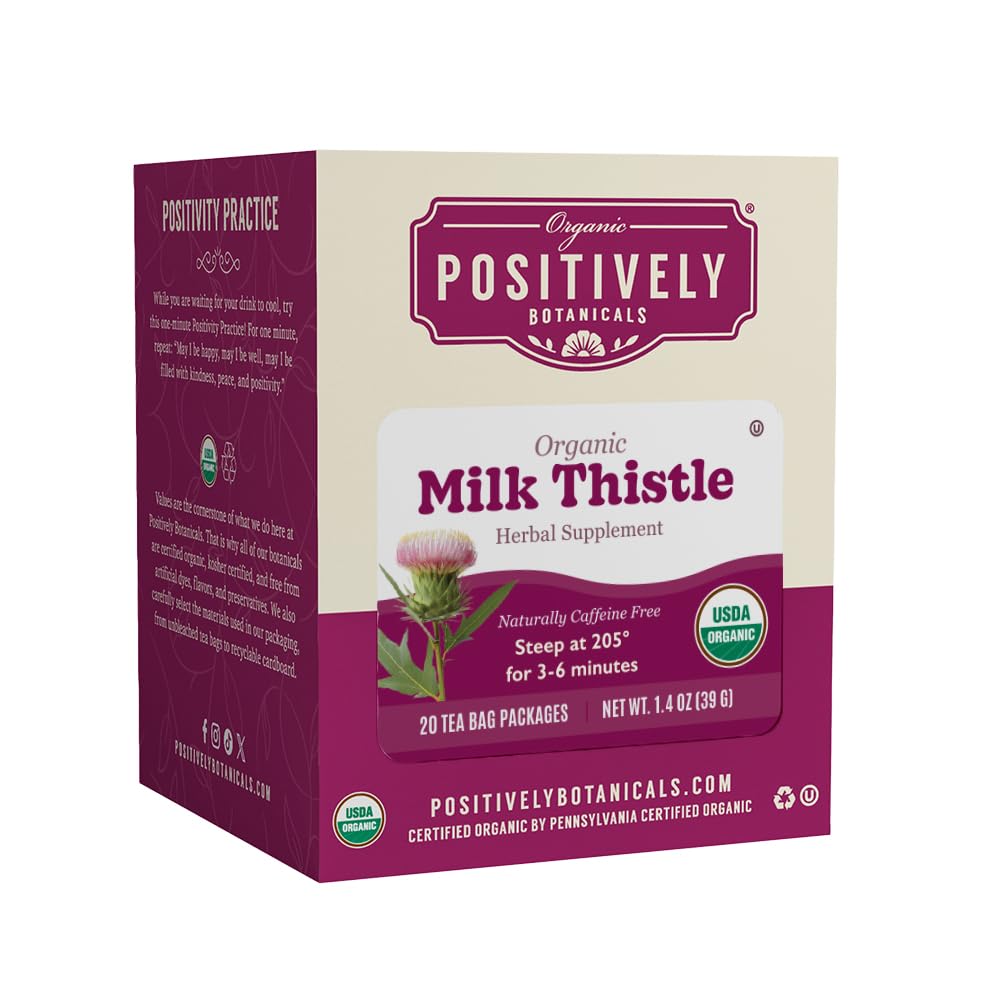 organic milk thistle herbal tea