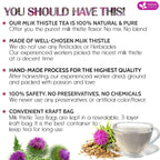 organic milk thistle infusion