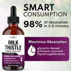 Organic Milk Thistle liquid extract