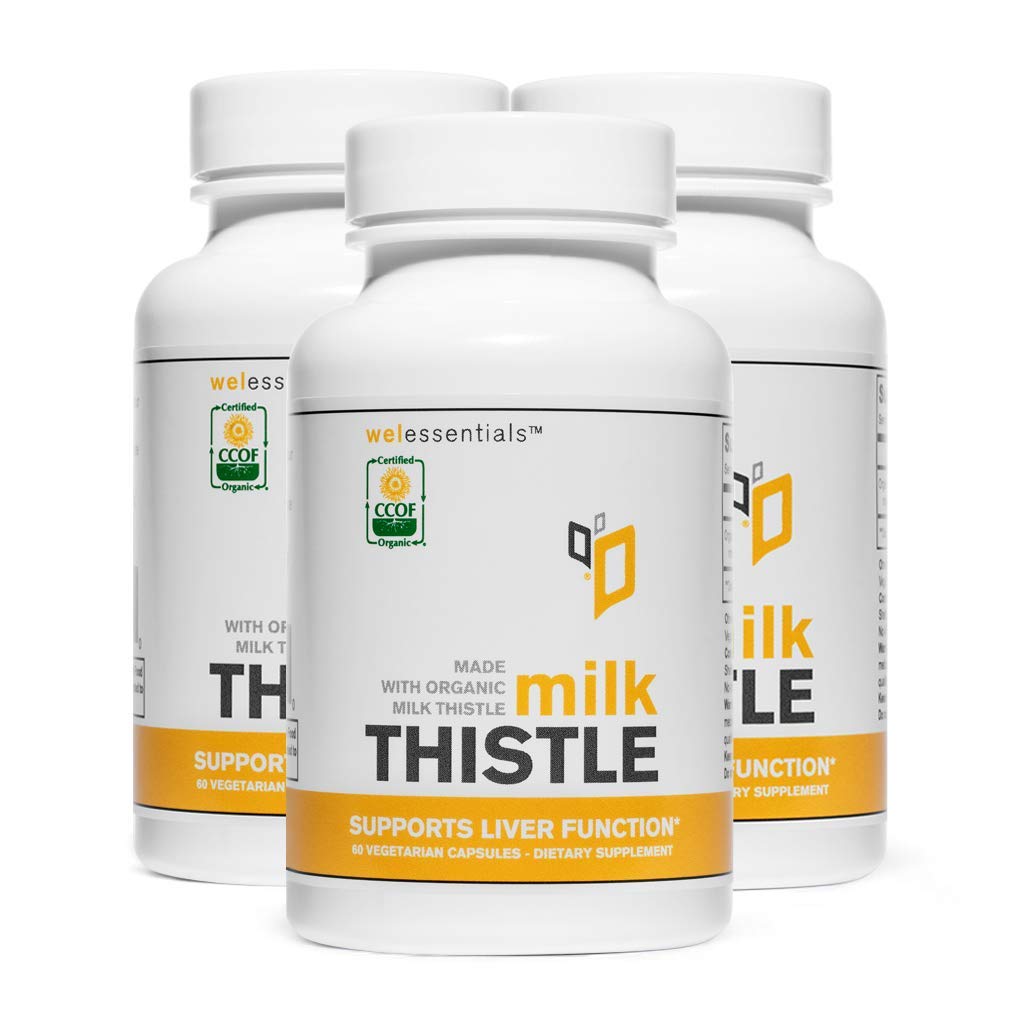 organic milk thistle liver support