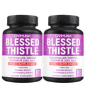 Organic milk thistle liver support