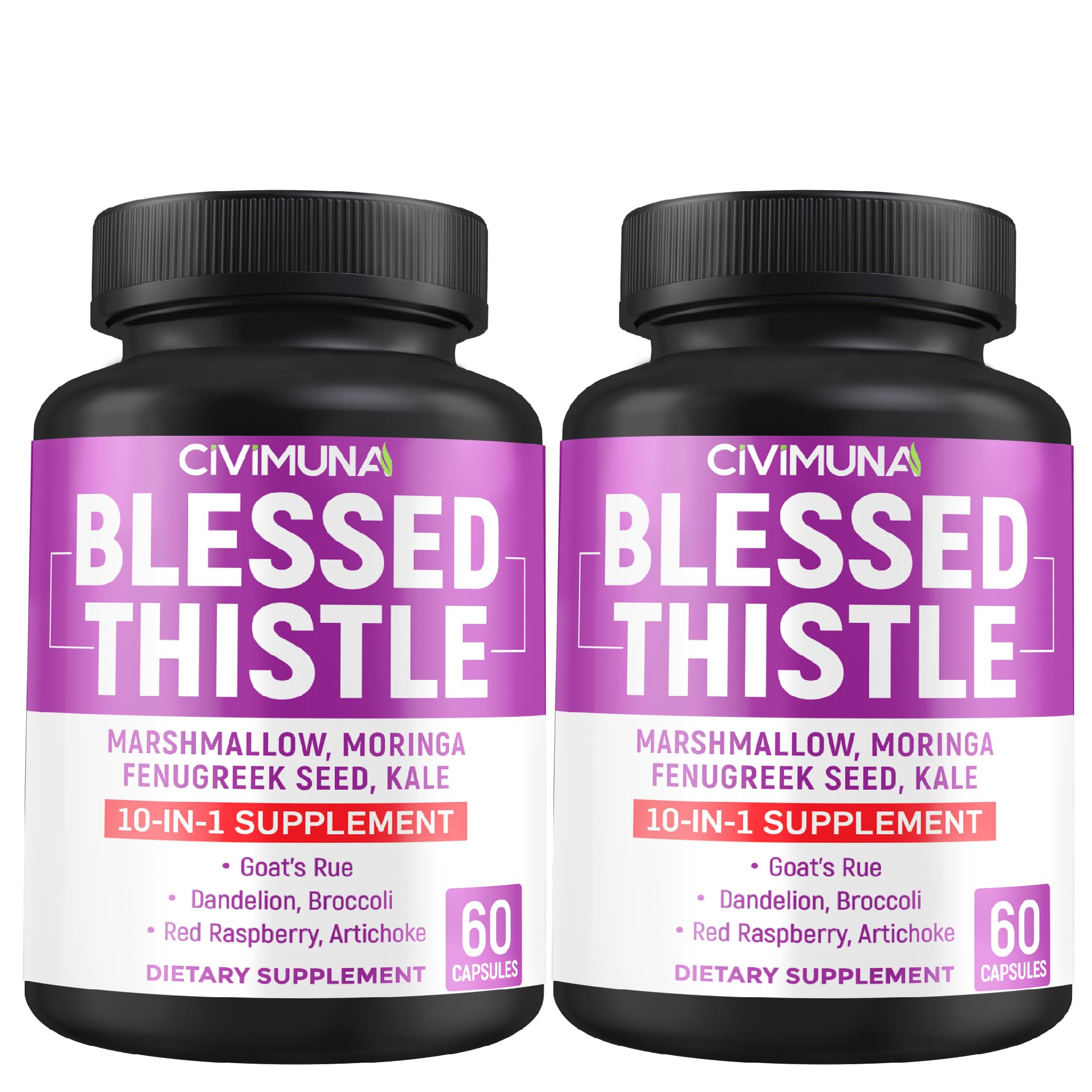 Organic milk thistle liver support