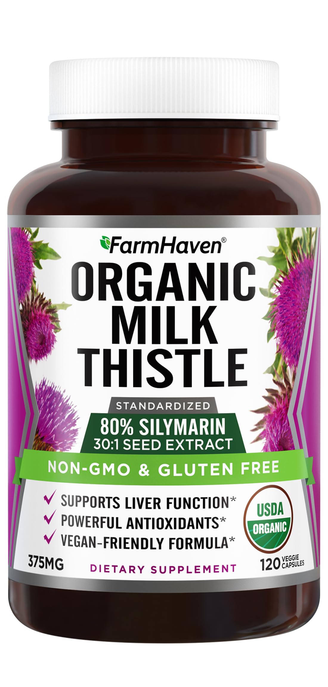 organic milk thistle liver support