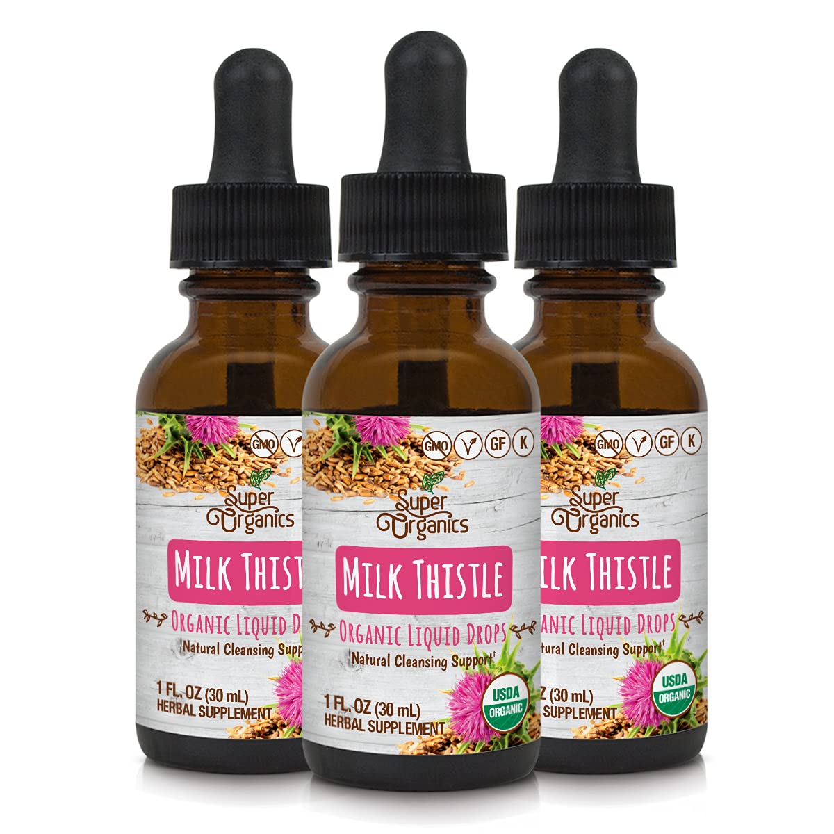 organic milk thistle liver support