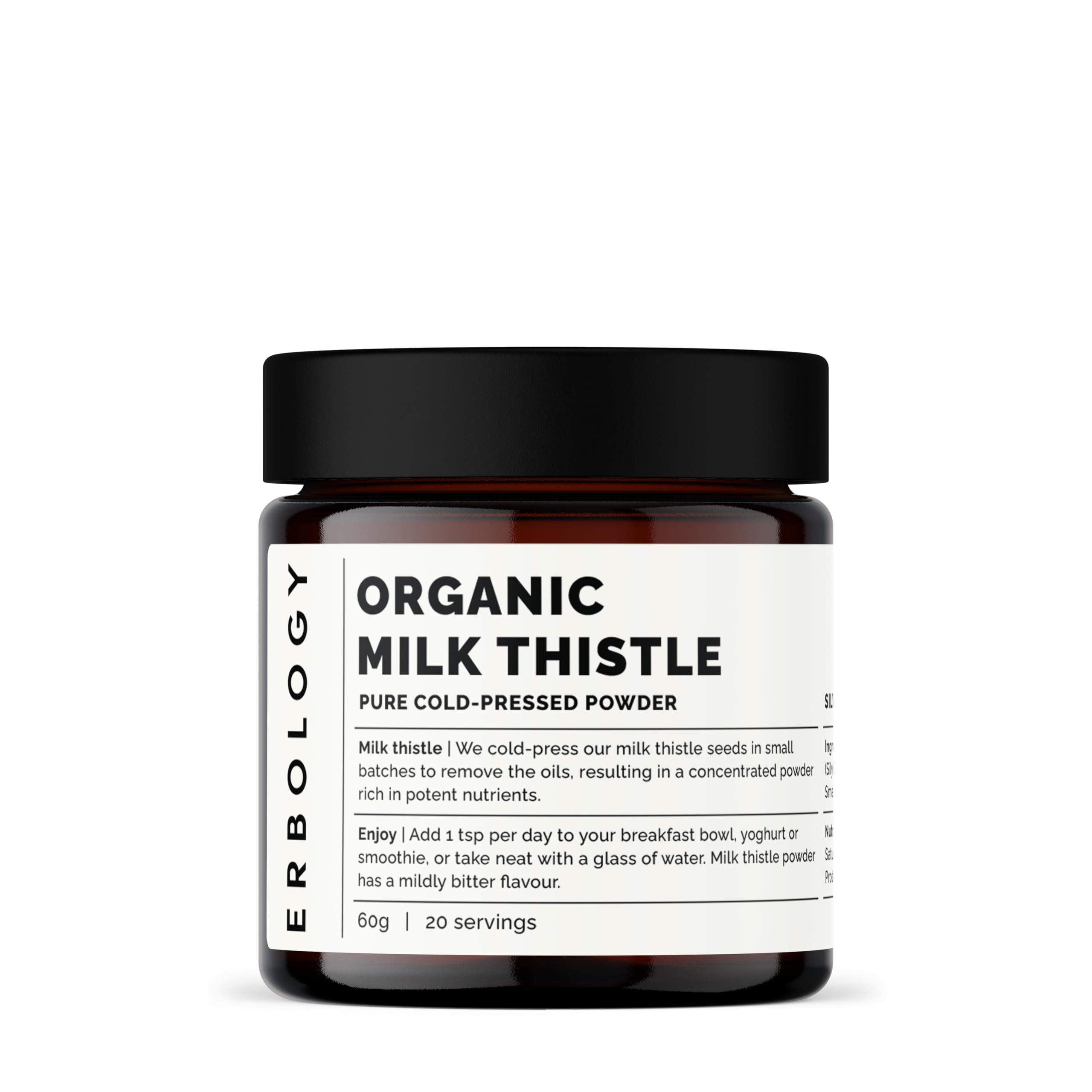 organic milk thistle powder benefits