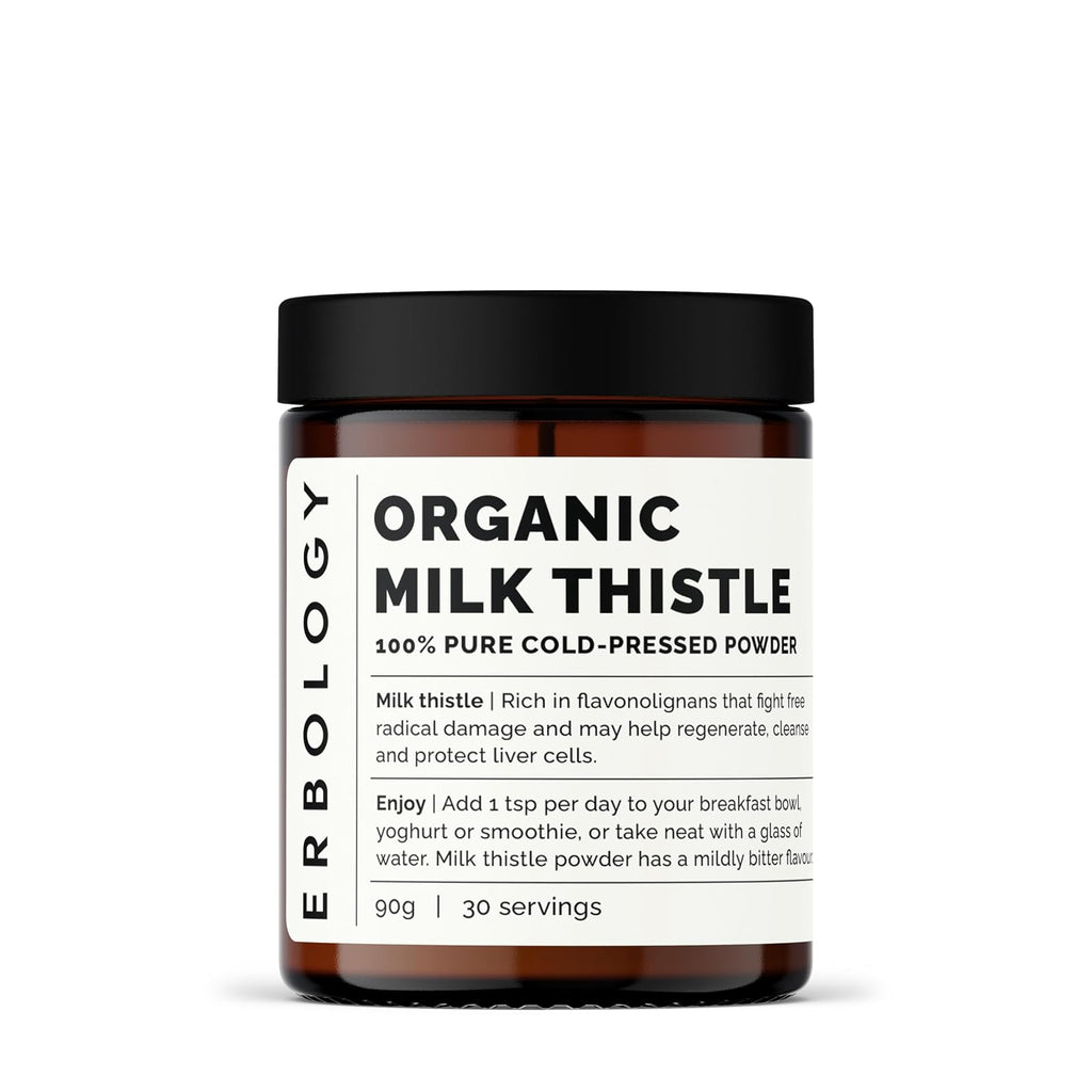 organic milk thistle powder supplement