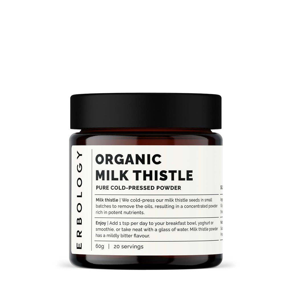organic milk thistle powder supplement