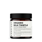 organic milk thistle powder supplement